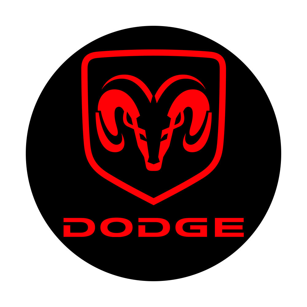 WILNARA Wireless Led Door Logo Projector Lights for Dodge Ram Series P ...